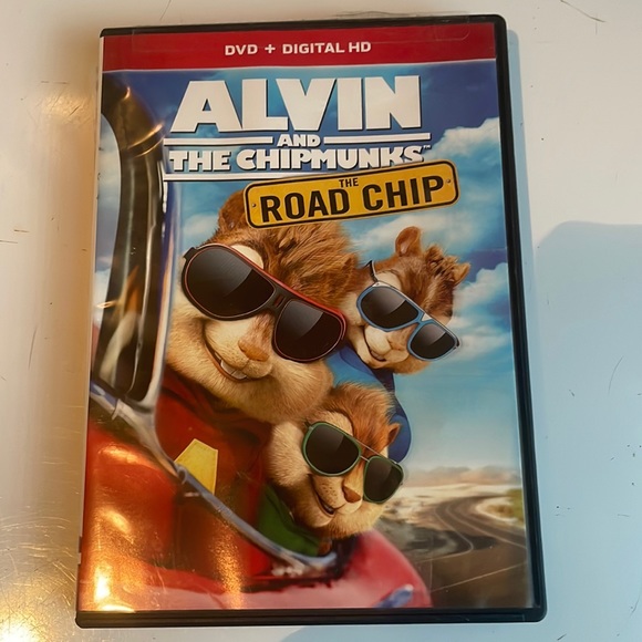 Media | Alvin And The Chipmunks The Road Chip Dvd | Poshmark